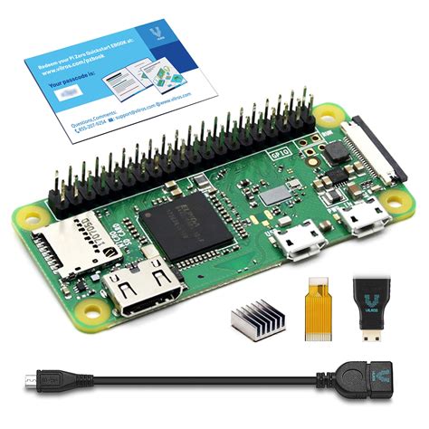 Raspberry Pi Zero W With Vilros Adapters And User Guide E Book Include