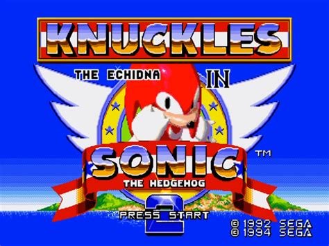 Knuckles In Sonic 2 Segabits 1 Source For Sega News