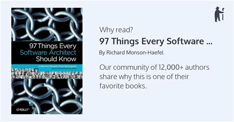 Why Read 97 Things Every Software Architect Should Know
