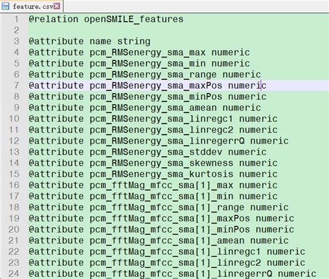 Acoustic Feature Extraction Python Programmer Sought