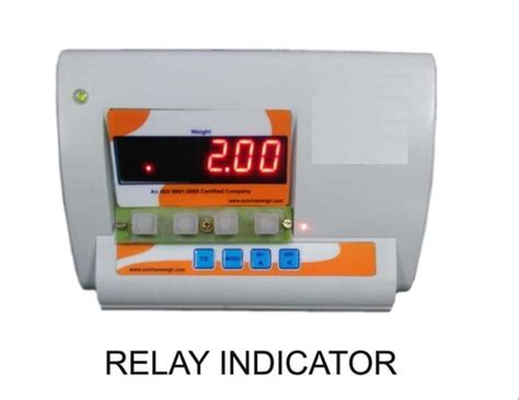 Relay Weighing Indicator At 12500 00 INR In Ahmedabad Gujarat Simandhar Technology
