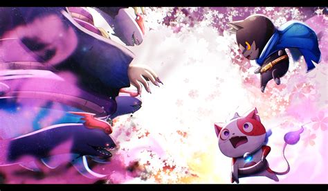 妖怪ウォッチイラスト 妖怪ウォッチ 妖怪ウォッチ2 真打 11周年おめでとう」109vir原稿・booth発売中のイラスト