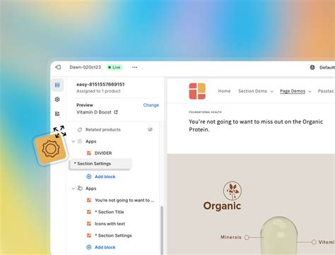 Visual Editor And Flex Section Builder