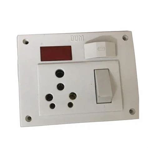 20A Modular Switch Socket Combination Plastic At 70 Piece In New Delhi
