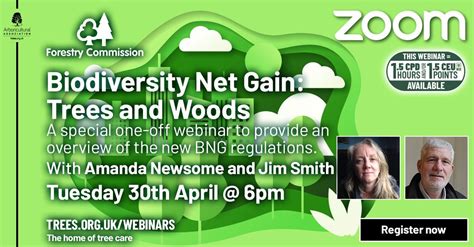 Arboricultural Association On Linkedin ⏰our Webinar Starts In 1 Hour ⏰ Biodiversity Net Gain