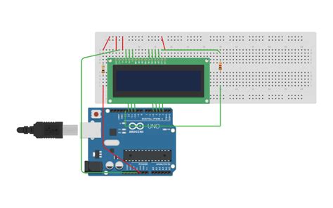 Circuit Design Group 8 Assignment 51 Group Info Using Arduino Lcd Tinkercad
