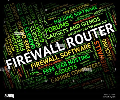 Routeur Pare Feu Banque De Photographies Et Dimages à Haute Résolution Alamy