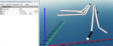 3d Drillhole Properties