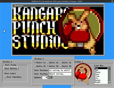 DOS GUI Library Update R DOS