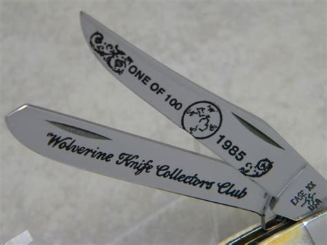 Case Xx Ss Usa 1985 2nd Cut Stag 5207 Sp Ss Mini Trapper Knife