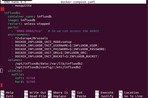 ติดตั้ง Influxdb Project