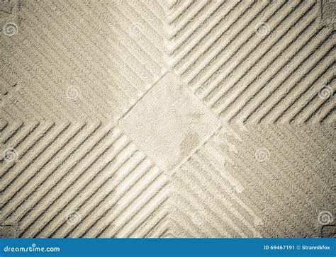 Texture Of Back Side Of Ceramic Tile For Background Toned Stock Image