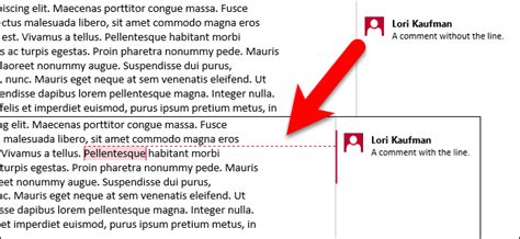 How To Always Show Comment Lines In Microsoft Word