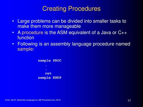 Assembly Language For X86 Processors 6th Edition Ppt Download
