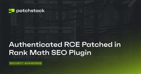 shadowtek web solutions on linkedin authenticated rce patched in rank