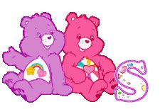 Alphabets Care Bears