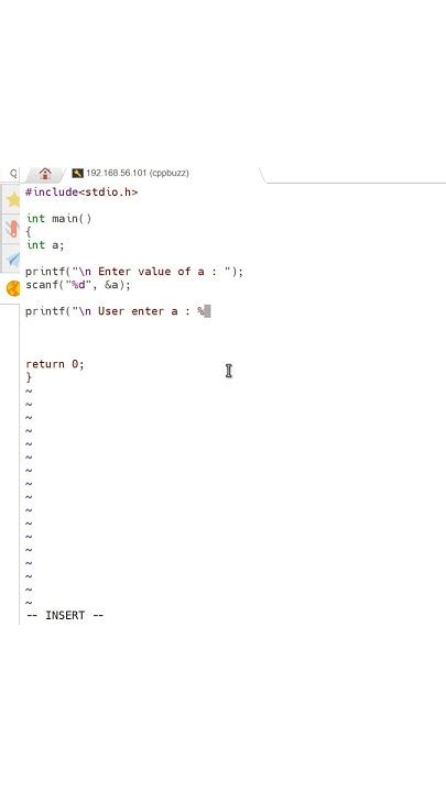 20 learn c programming take input from user vieditor linux gcc