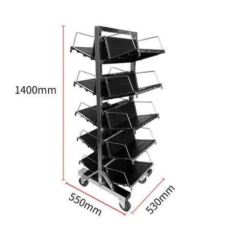 Esd Hand Carts Pcb Storage Circulation Trolley Antistatic Cart Esd