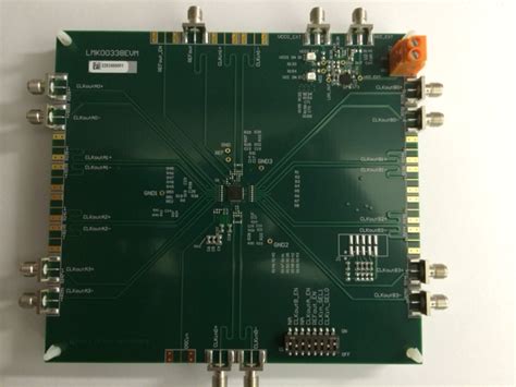 LMK EVM LMK PCIe Gen Clock Buffer Evaluation Module TI Com