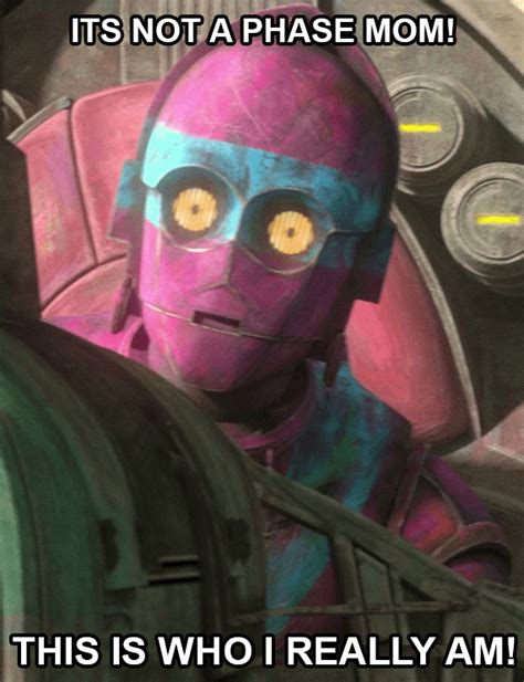 Im Programed For Etiquette Not Racing Rstarwarsmemes