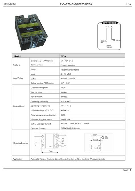Solid State Relays 25a Dcac 3 Phase Lda3 Laa3 At ₹ 1800piece