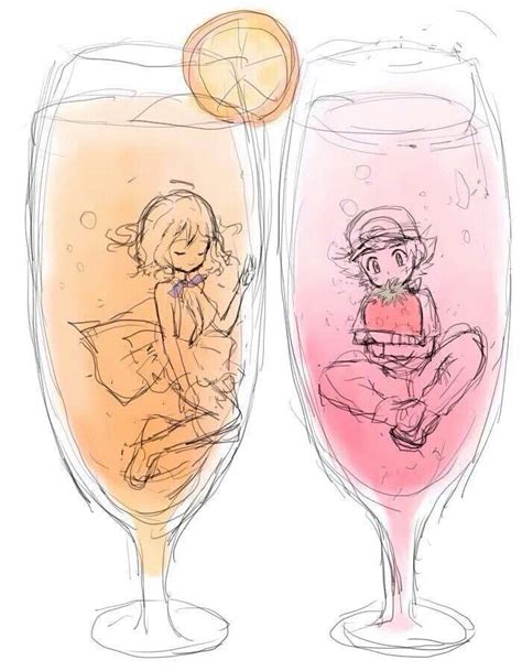 Beautiful Amourshipping I Give Good Credit To Whoever Made This Pokemon Ash And Serena