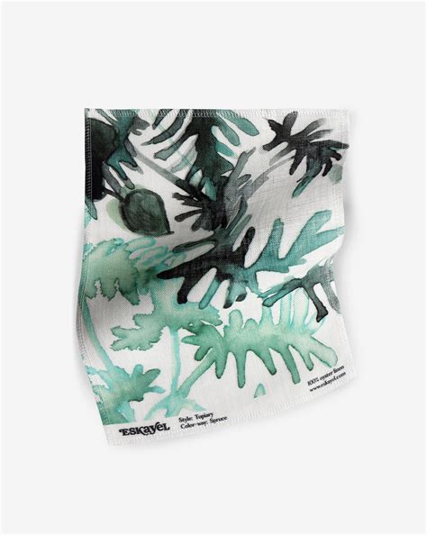 Topiary Fabric Samplespruce Eskayel