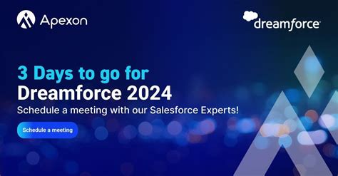Dreamforce2024 Salesforce Countdown Ai Digitaltransformation Apexon Apexon