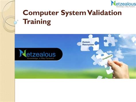 Computer System Validation Training Pdf