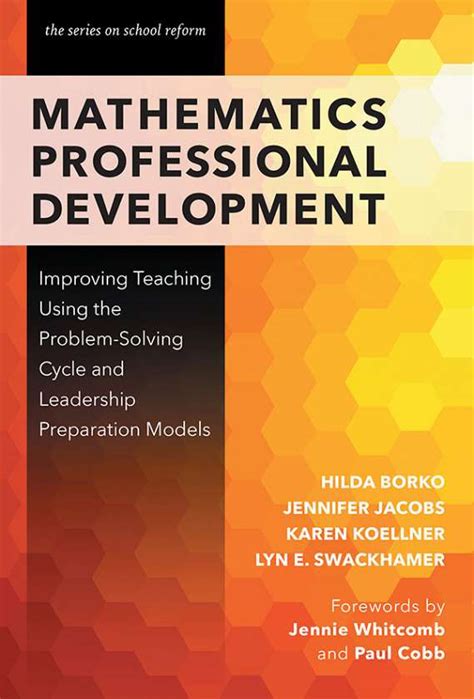 Mathematics Professional Development 9780807756553 Teachers College Press