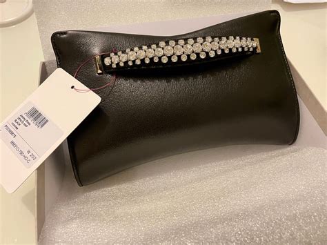 Jimmy Choo Venus Clutch In Black Nappa Leather 4800 名牌 手袋及銀包