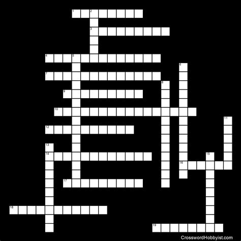 Lymphatic System Crossword Puzzle