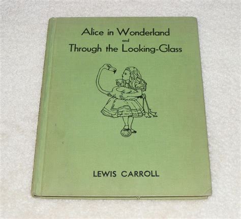 Vintage 1937 Hc Book Alice In Wonderland Through The Looking Glass