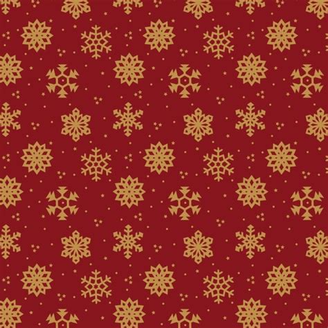 Snowflake Red Metallic Fabric Favourites