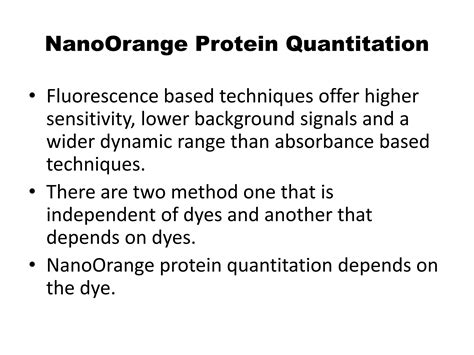 Protein Quantitation Techniques PPTX