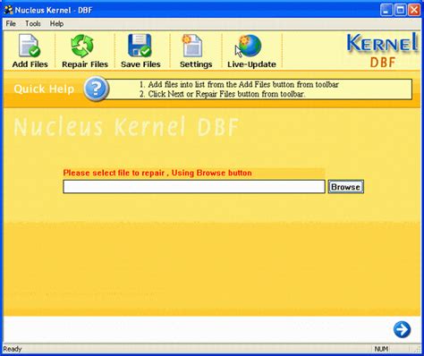 Dbf Recovery Software File Extensions