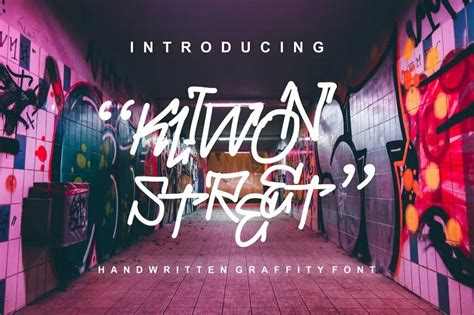 25 Font Graffiti Terbaik Gelembung Tetes Tag And Gaya Grafiti Kursif