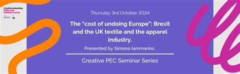 Creative Pec Is Proud To Launch A New Seminar Series For The Autumn