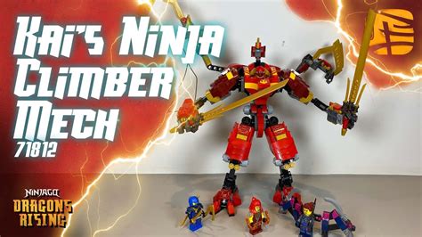Lego Ninjago 71812 Kais Ninja Climber Mech Early Overview Youtube