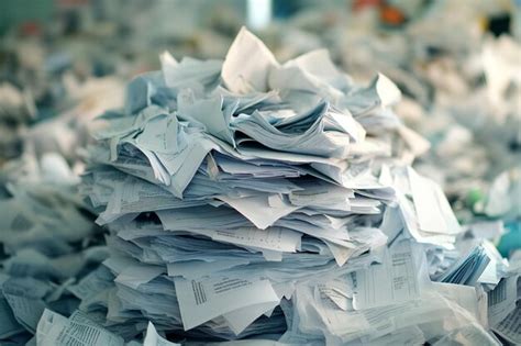 Processing Paperwork Ar Generative Ai Premium Ai Generated Image