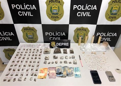 Operação Da Polícia Civil Prende Duas Pessoas Em Flagrante Por Tráfico