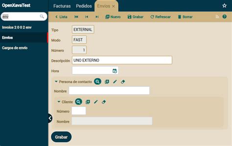 Estilo Visual Personalizado Openxava