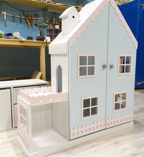 Кукольный домик стеллаж апартаменты на 6 комнат с дверками в интернет магазине на Ярмарке