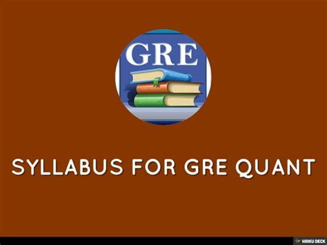 Gre Quant Ppt