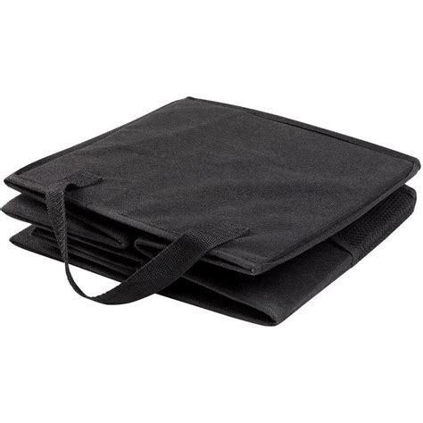 Чанта органайзер за багажник на кола сгъваема и с много джобове Черна Emag Bg