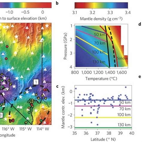 Mantle Buoyancy And Basalt Geochemistry A Map Of Lithospheric Mantle