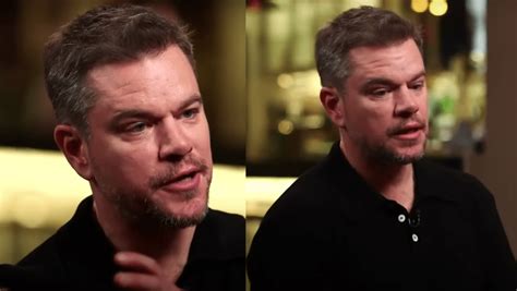 Matt Damon Says He Fell Into A Depression While Filming A Movie