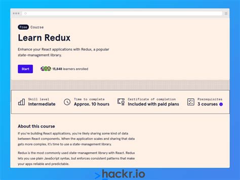 The 10 Best Redux Courses Online In 2025 Free Paid