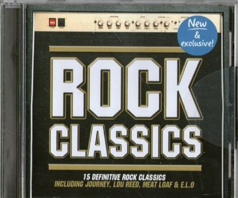 Various Rock Classics 15 Definitive Rock Classics Cd Fast And