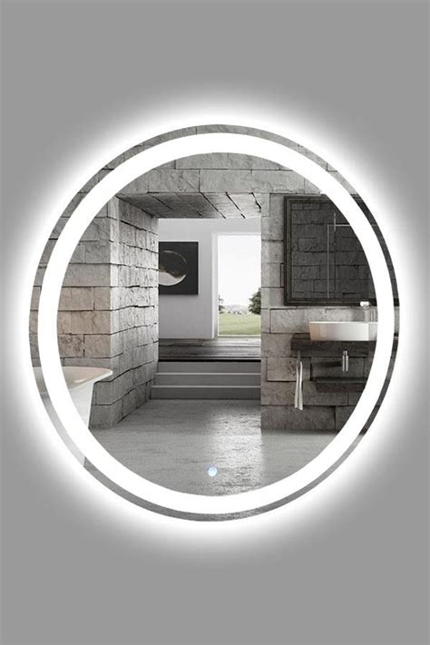 ᐉ Дзеркало А 5 60x60 см з Led підсвічуванням та сенсорною кнопкою 1111242 • Краща ціна в Києві